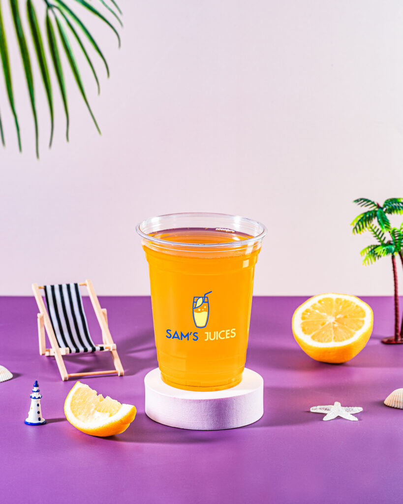 Passionfruit Lemonade – SAM'S JUICES AND EATS